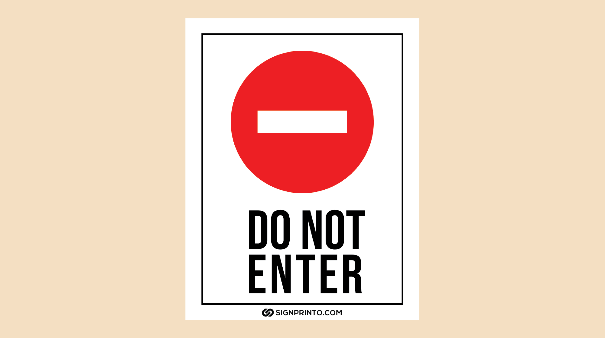 Do Not Enter Sign Collection - Download Free Printable Sign