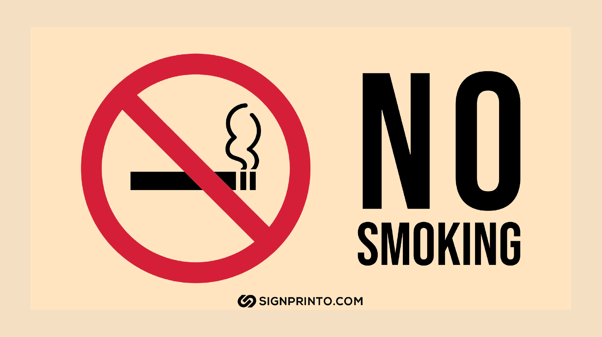 Printable No Smoking Sign Collection -Download Free Printable PDF