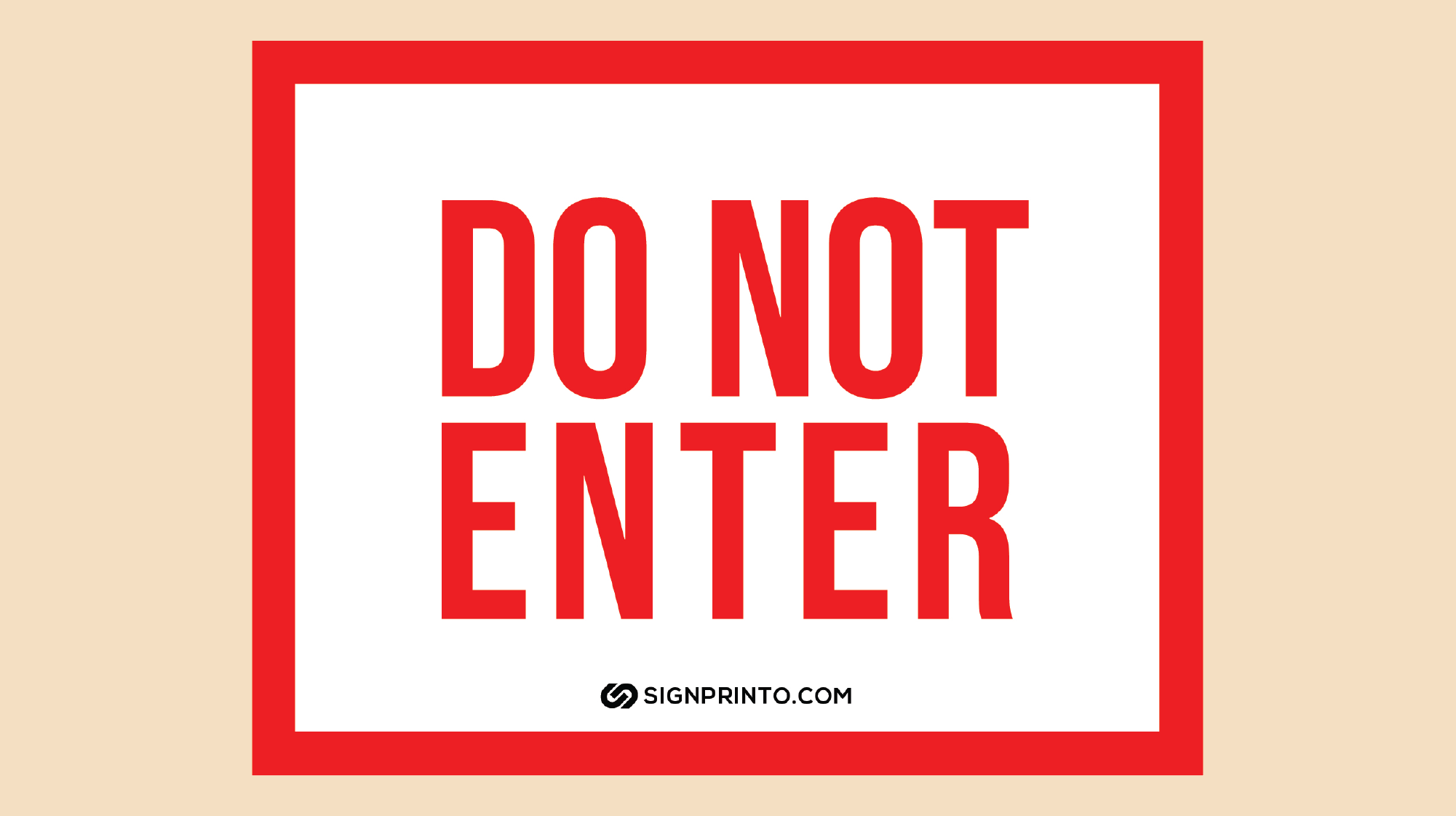 Do Not Enter Sign Collection - Download Free Printable Sign