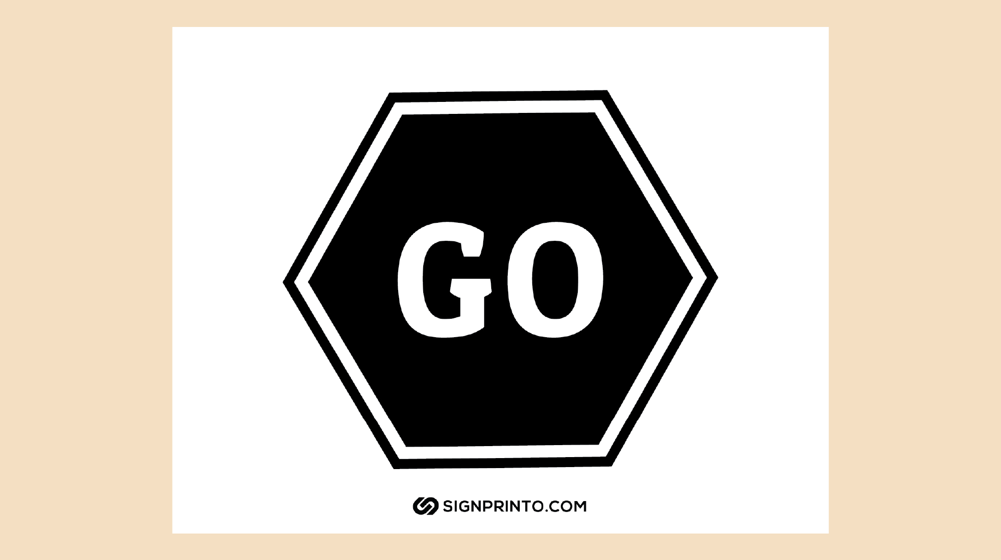Black Color Go Sign PDF- Free Download