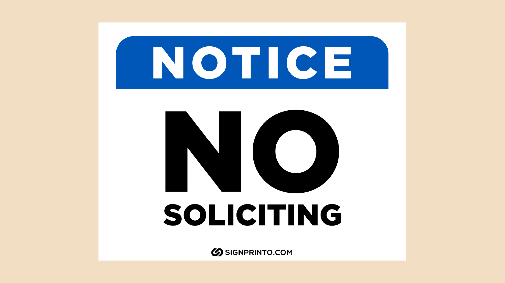 No Soliciting Sign- Respect Our Privacy - Download Free Printable PDF