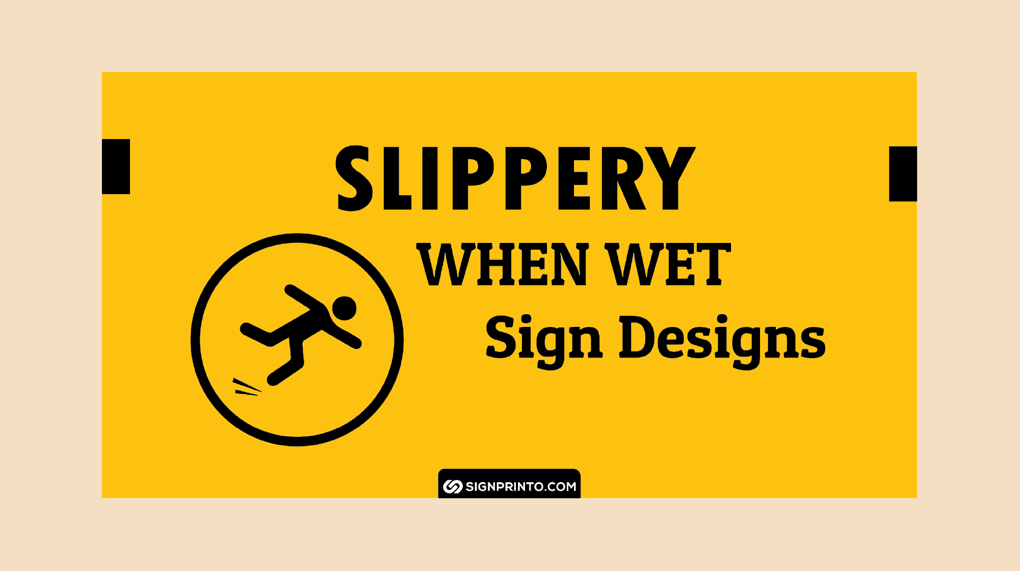 Slippery When Wet Sign Printable PDF -Download FREE