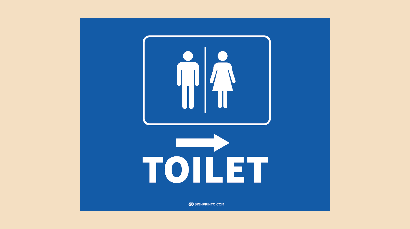 Toilet Sign : Restroom Ready (Download Free Printable PDF)