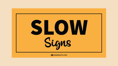Download Slow Sign Printable PDF