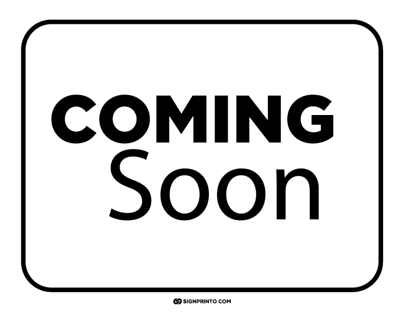 Download Coming Soon Sign Printable-PDF