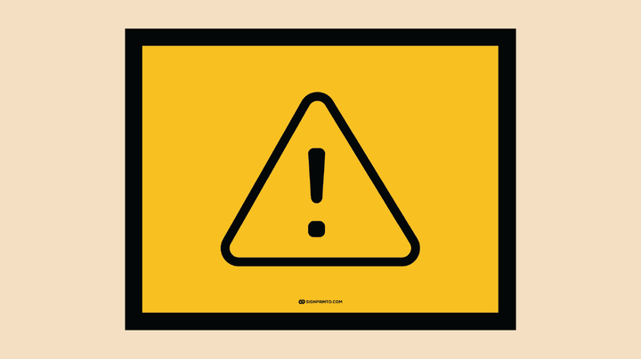 Attention Sign - Instant Attention (Download FREE Printable PDF)