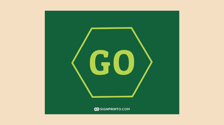Proceed with Clarity: Dive into Our Go Sign Selection